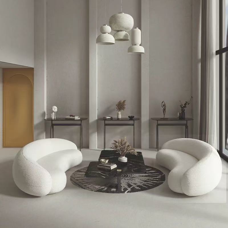 Bean Curve Fabric Lounge – Gday Furniture